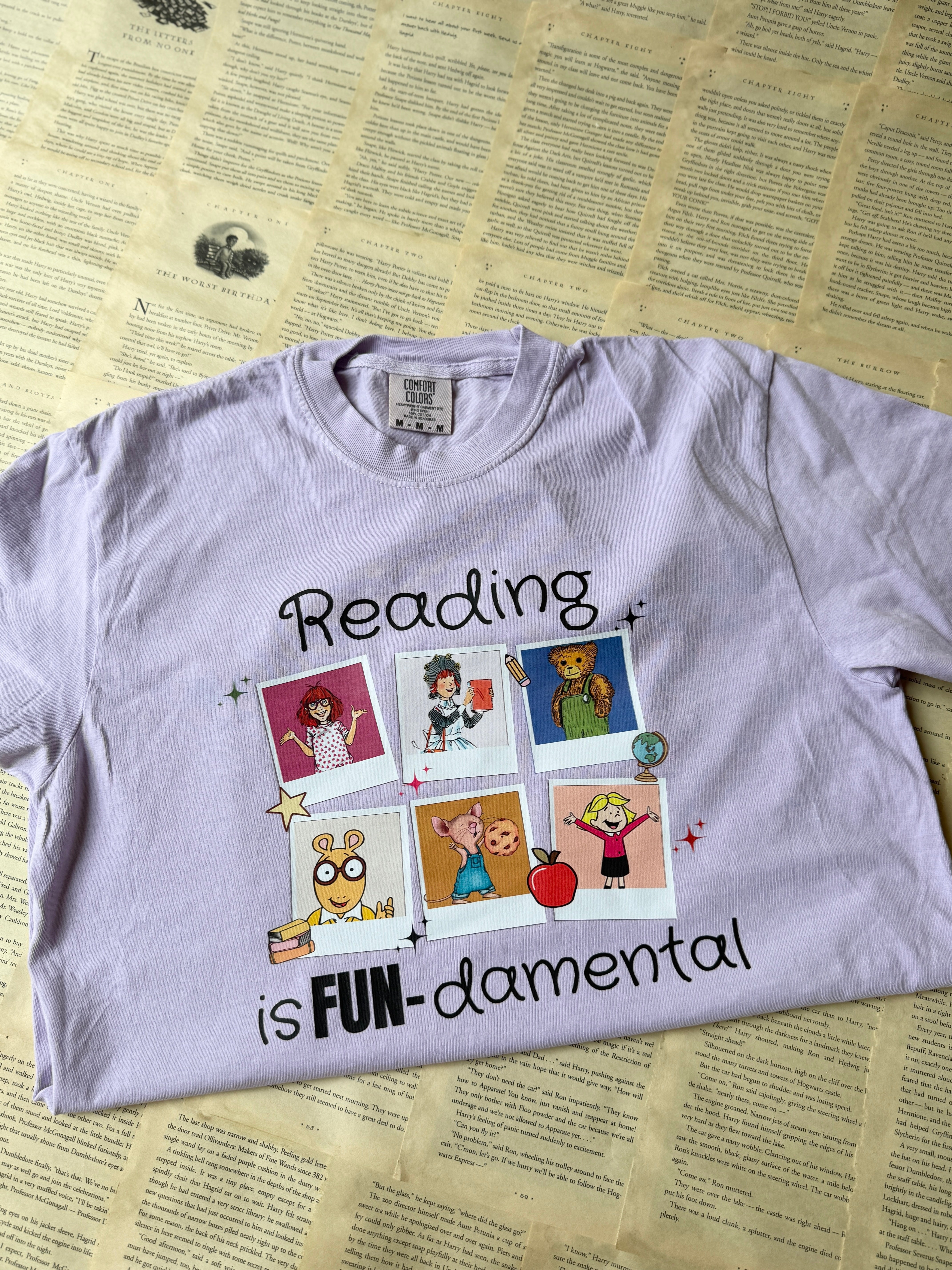 Reading is FUN-damental // 3 weeks turnaround – Honeywild